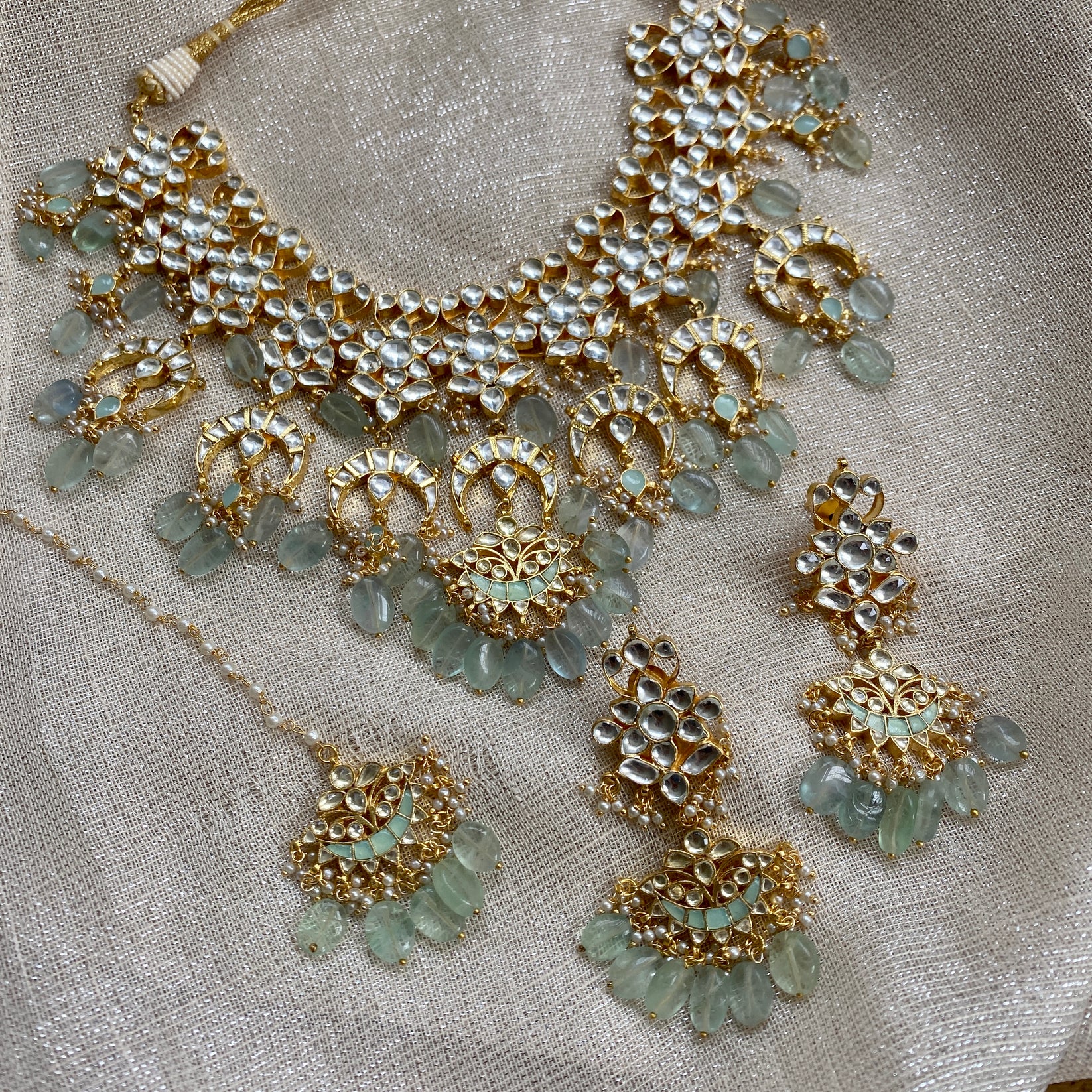 IYAAN LUXE KUNDAN SET (PRE-ORDER) – The Jewel Project